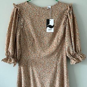 Lait Collection | Dresses | Laitcollection Elina Peach Dress | Poshmark